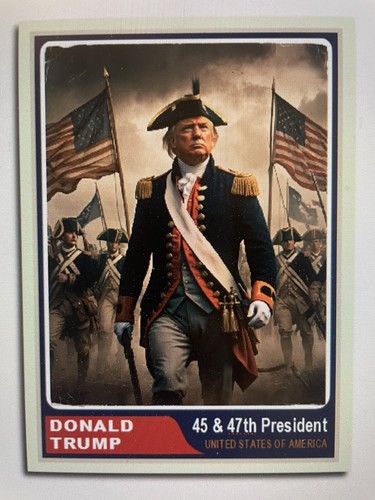 Donald Trump 2024 “Team Trump” Custom ACEO Card MAGA The Front Line | eBay