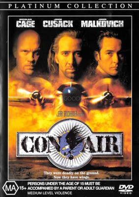 Con Air -Rare DVD Aus Stock -Music Series New Region 4 9398520059037 | eBay