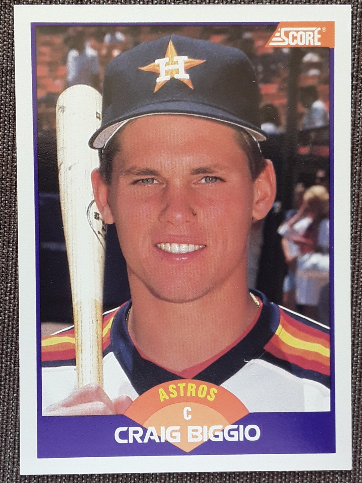 1989 Score Craig Biggio RC Rookie Baseball Card #237 Astros HOF | eBay