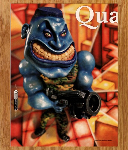 Quake Ranger 3D Id Software - Video Game Print Ad Poster Promo Art 1999 ...