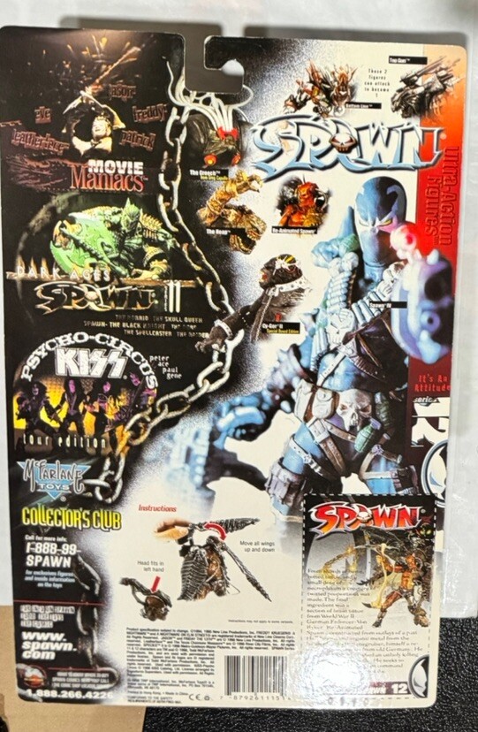 1998 Spawn figure Todd McFarlane Re-Animated Spawn Ultra Series 12 New in Pkg. | eBay