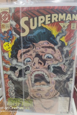 SUPERMAN #57 MARK OF THE KRYPTON MAN DC Comics | eBay