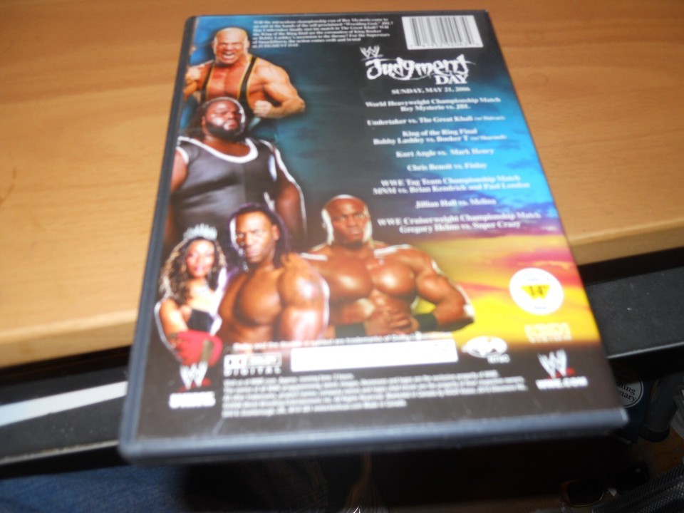 WWE Judgment Day 2006 DVD Rey Mysterio Booker T LBJ FREE SHIPPING ...