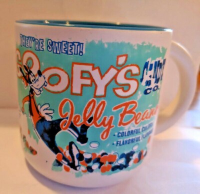 Disney Parks Authentic Original Goofy Candy Co Jelly Beans Coffee Mug ...
