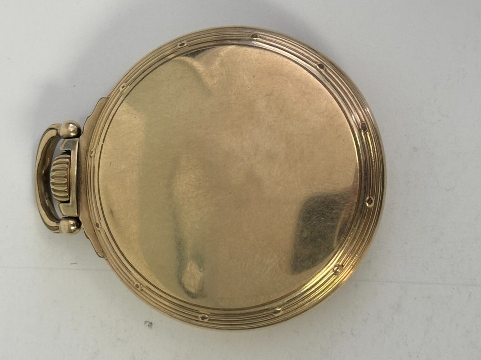 VTG HAMILTON 992B 21 Jewels 16S Railroad Watch Model 5 GOLD FILL CASE ...