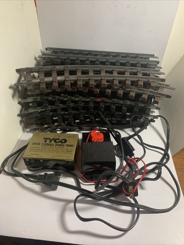 TYCO HO Scale Train Power Pack Transformer And 16’ Of Track. Very Good ...