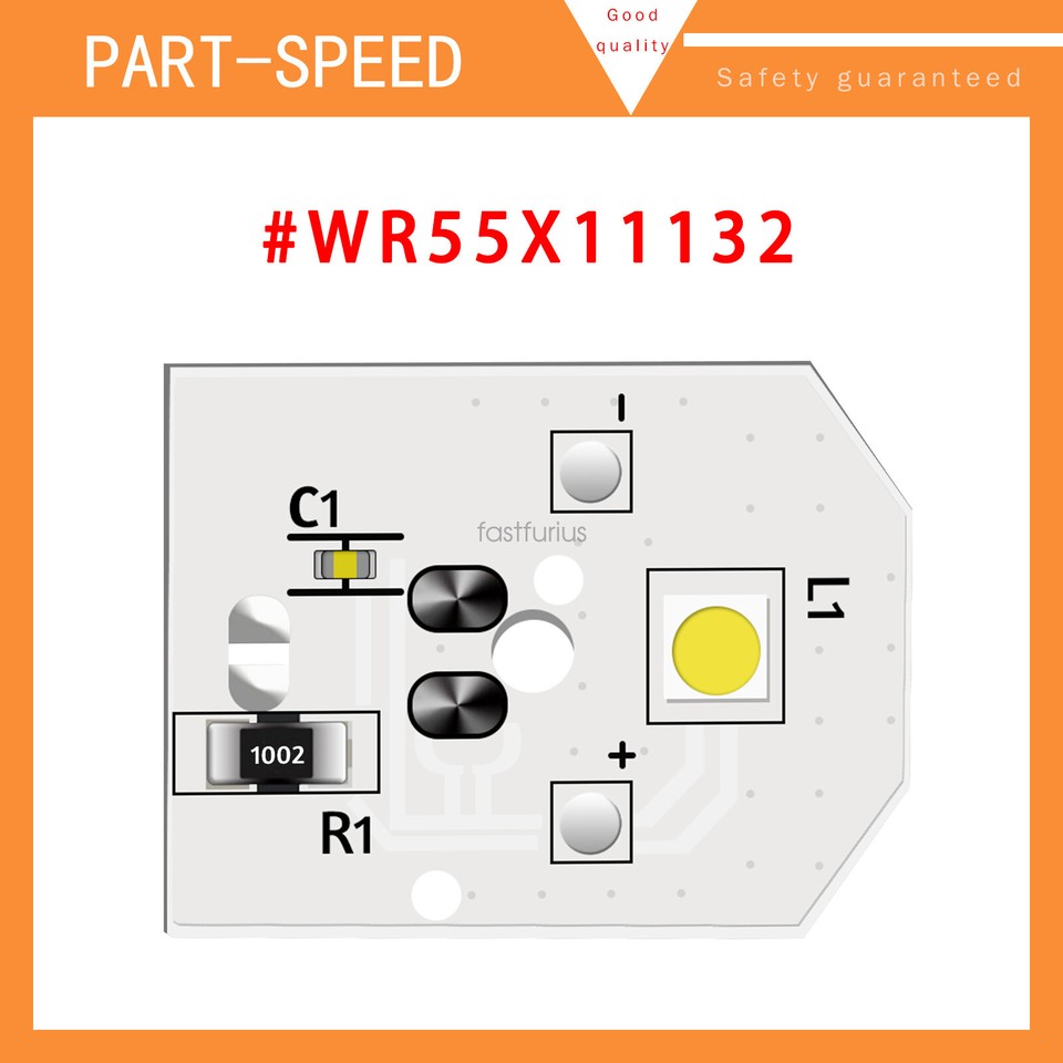 5 PCS Refrigerator Light Bulb WR55X25754 WR55X11132 Fits GE LED Light ...