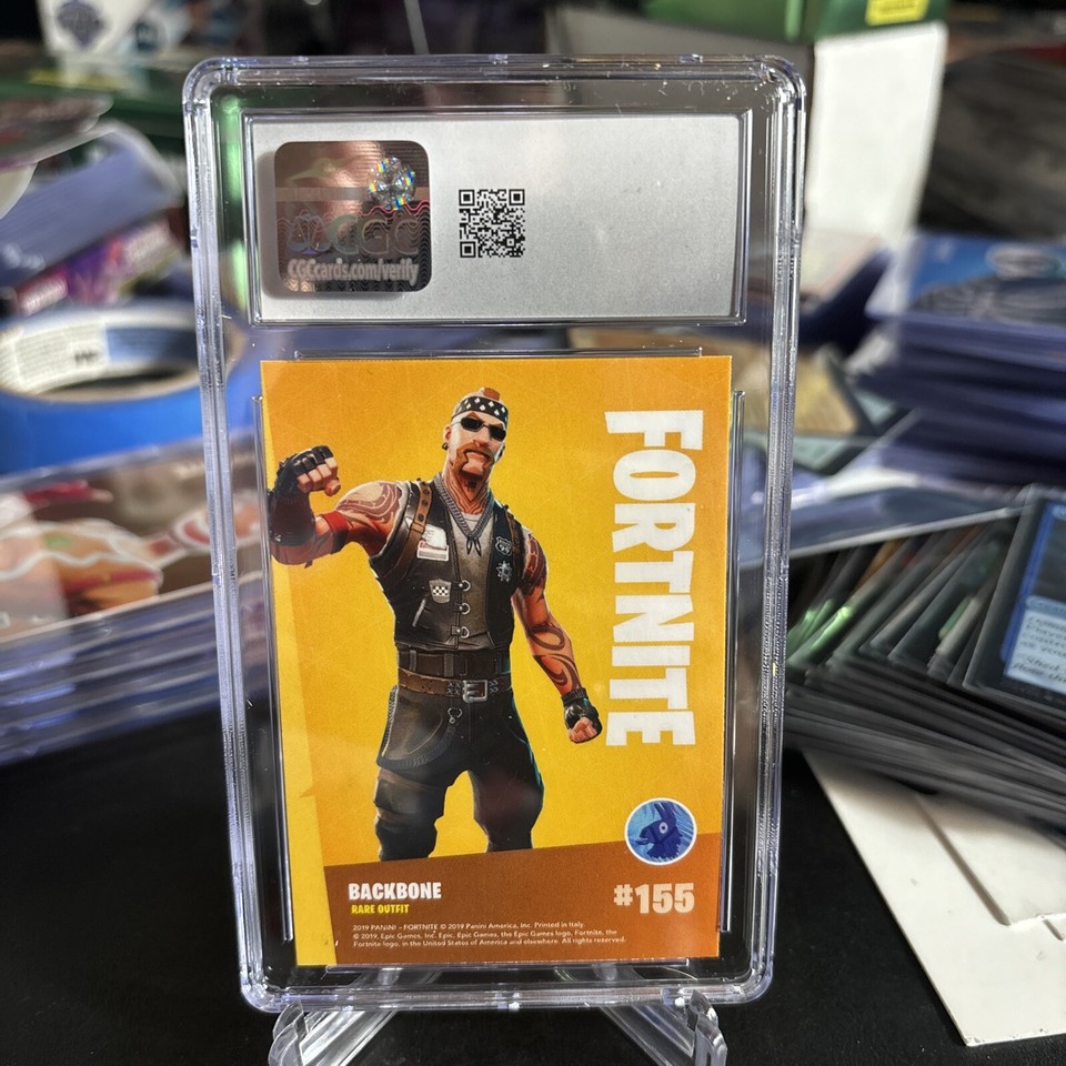 2019 Fortnite Series 1 Holofoil Backbone #155 CGC 10 (like PSA) Italy ...