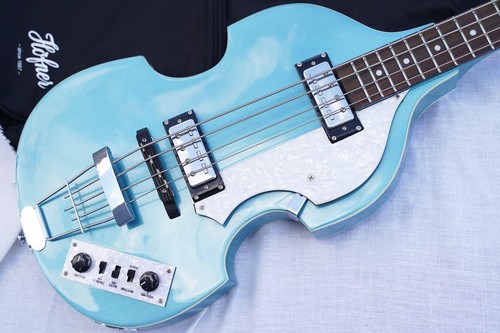 Hofner Ignition Bass Metallic Blue Limited Edition 100 Copies Used | eBay