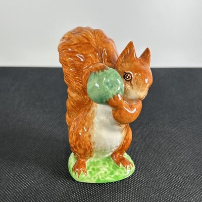 Beatrix Potter Ceramic Figurine Squirrel Nutkin Vintage 1948 Beswick ...