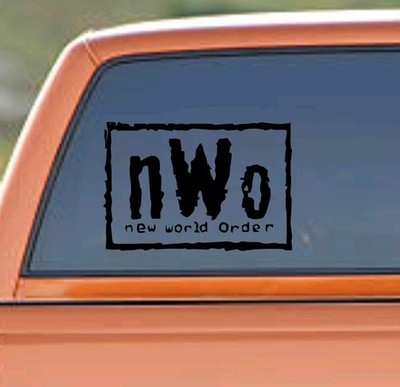 New World Order Wrestling Vinyl Decal Sticker NWO Car Truck Window Size ...