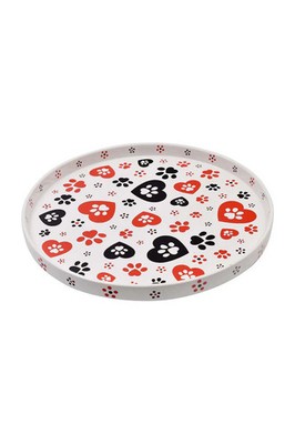 Temp-tations Seasonal 13" Ceramic Lazy Susan Pawfetti | eBay
