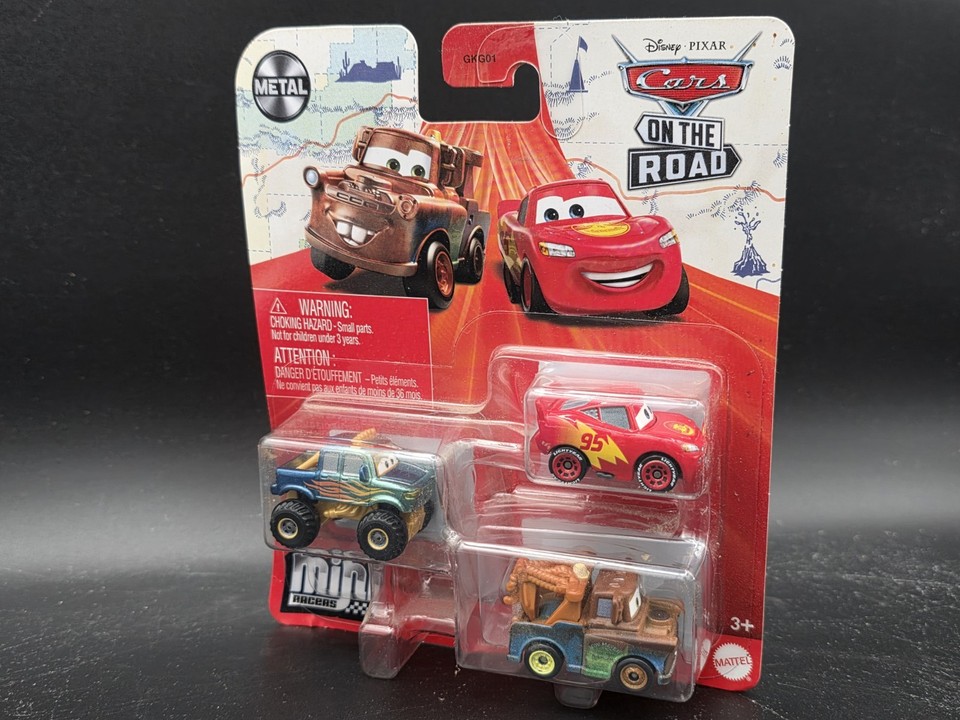 Disney Pixar CARS On The Road Mini Racers Ivy Lightning McQueen Mater ...