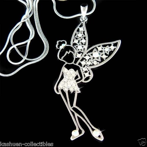 Big TINKERBELL Star made with Swarovski Crystal Fairy Tinker Bell Angel ...