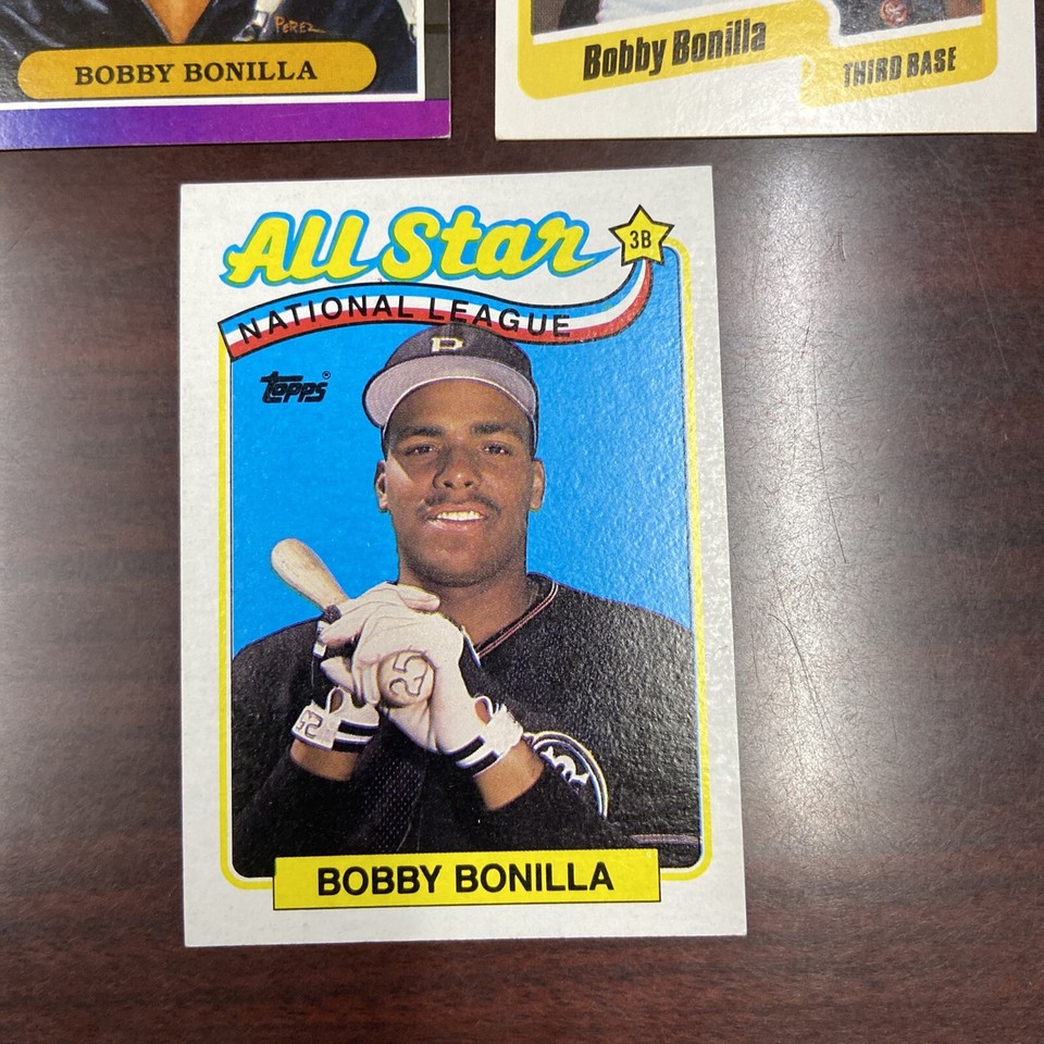 Bobby Bonilla 3 Card Lot 1989 1990 Topps Fleer Donruss Baseball | eBay