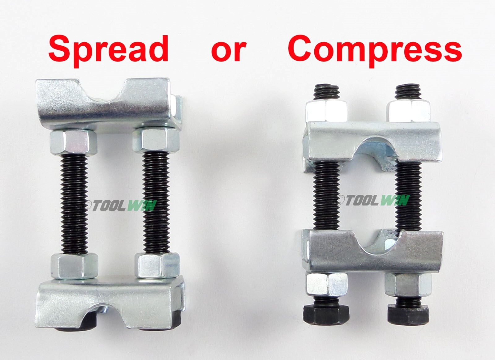 8pcs Mini Coil Spring Compressor Adjustable Struts Shocks Adjuster ...