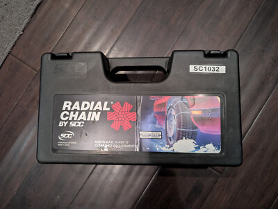 SCC SC1032 Radial Chain Cable Traction Tire Chain - Set of 2 | eBay