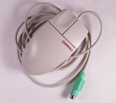 Vintage Compaq Mouse M-S34 &Compaq PS-2 | eBay