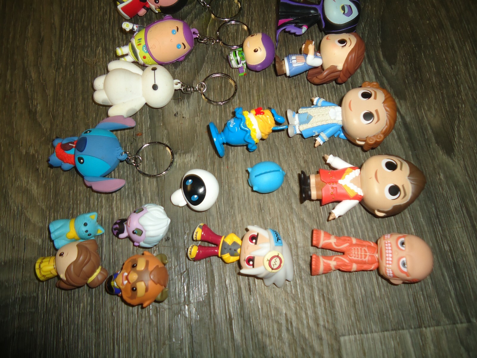 Funko pop minis disney lot keychain etc lot | eBay