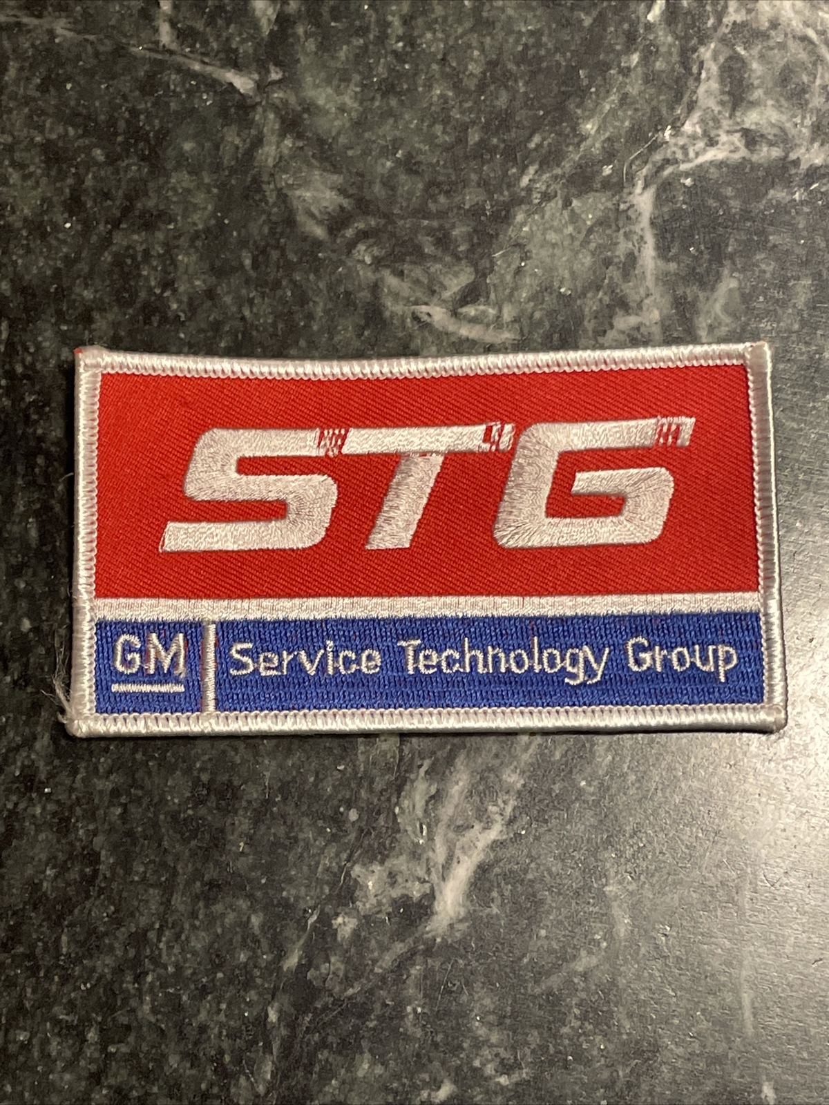 GM General Motors Service Technology Group Sew On Patch Trucker Hat 4 ...