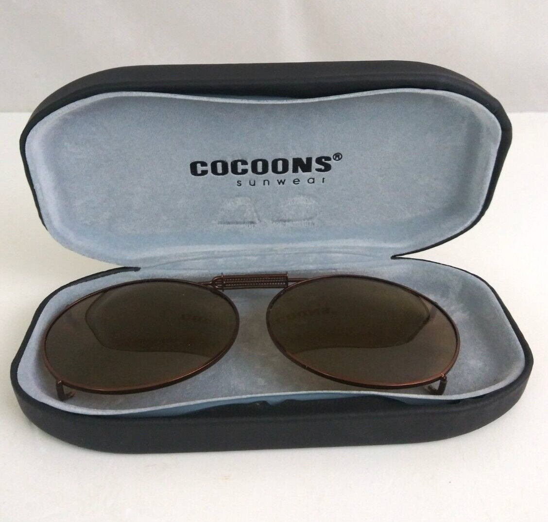 Cocoons Polarized Sunwear Clip-on Sunglasses With Case & Adjustable ...