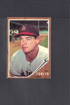 1962 TOPPS #128 ART FOWLER-4-ANGELS--NO CREASES--EX/MT/NR/MT++ | eBay