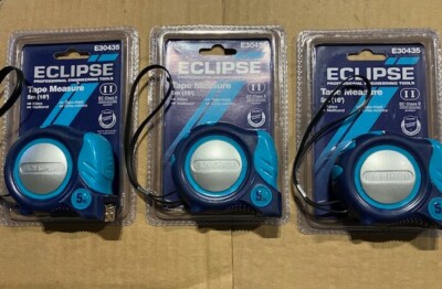 ECLIPSE TAPE MEASURE 5 METRE X 3 MEASURING TAPES | eBay UK
