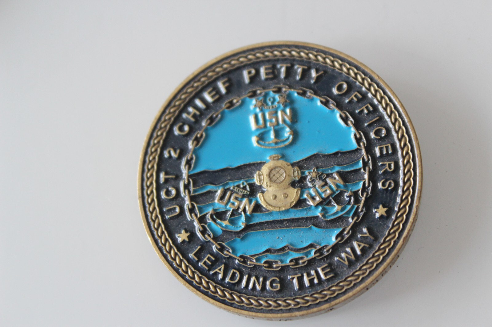 Underwater Construction Team Two Seabee Divers Challenge Coin | eBay