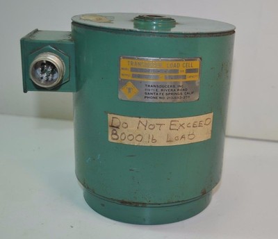 Transducers Inc 5000lb Capacity Load Cell Transducer Part# BTC-FF62-CS ...