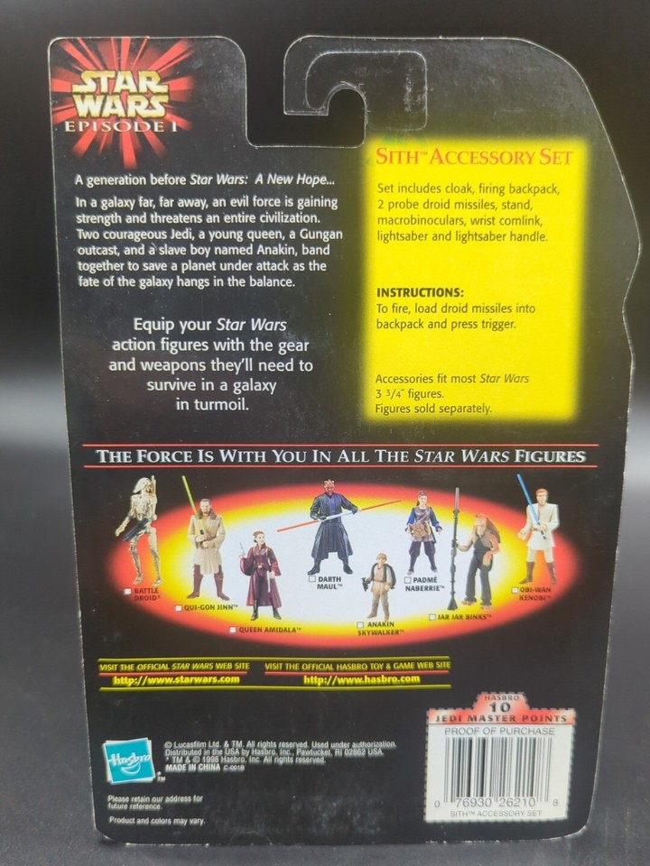 Star Wars Episode 1 TPM Sith Accessory Set "BRAND NEW!! | eBay