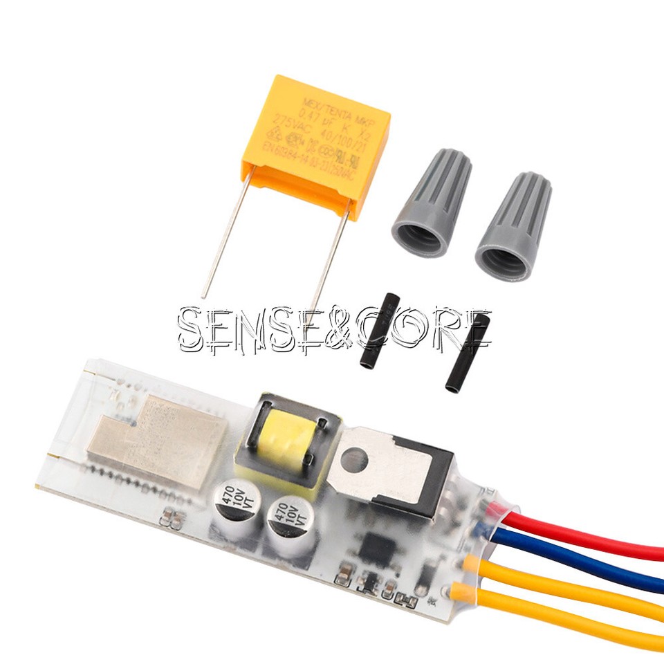 AC220V Smart Light Switch Module DIY Bluetooth Single Fire Switch ...