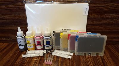 SUBLIMATION INK REFILLABLE CARTRIDGES FOR SAWGRASS SG400 SG800 VIRTUOSO ...