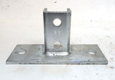 COOPER B-LINE ZINC PLATED CARBON STRUT POST BASE, B280FL | eBay