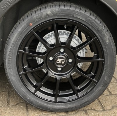 MSW 85 Alufelgen smart fortwo 453 Ganzjahresreifen Kumho 16 Zoll ...