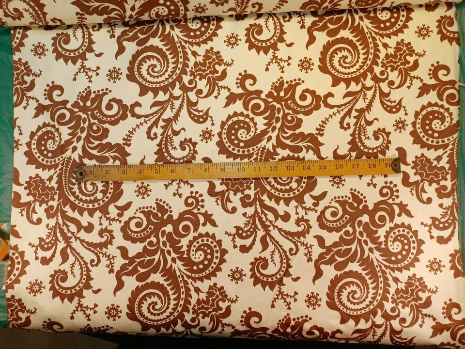 Wood Fern Ivory Cotton Fabric by Rowan Westminster Fibers 55" Wide ...