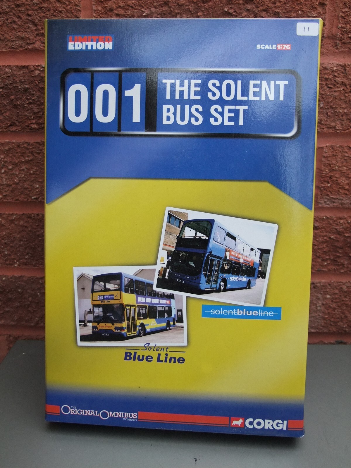 Corgi OOC Solent Blue Line East Lancs LOLYNE Bus Model OM99166 1 76 for ...