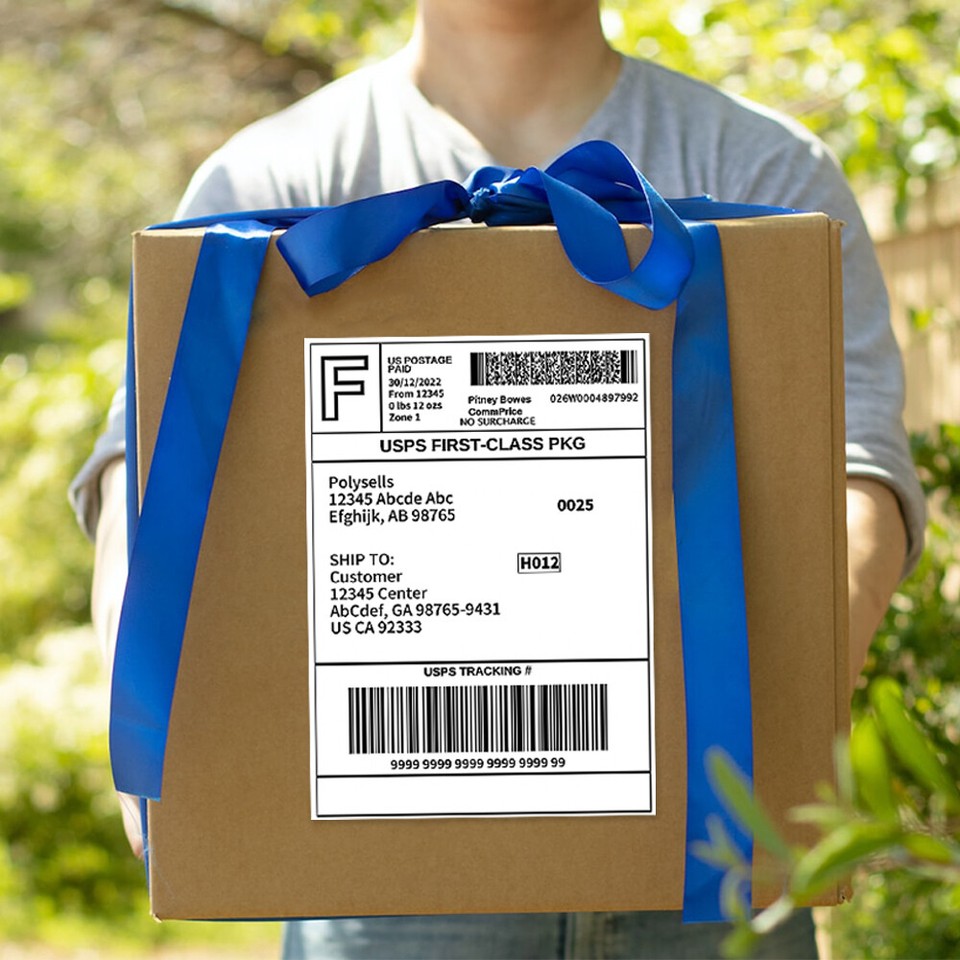 8.5x11 Shipping Label Sheets – Address Labels Stickers for Laser Inkjet ...