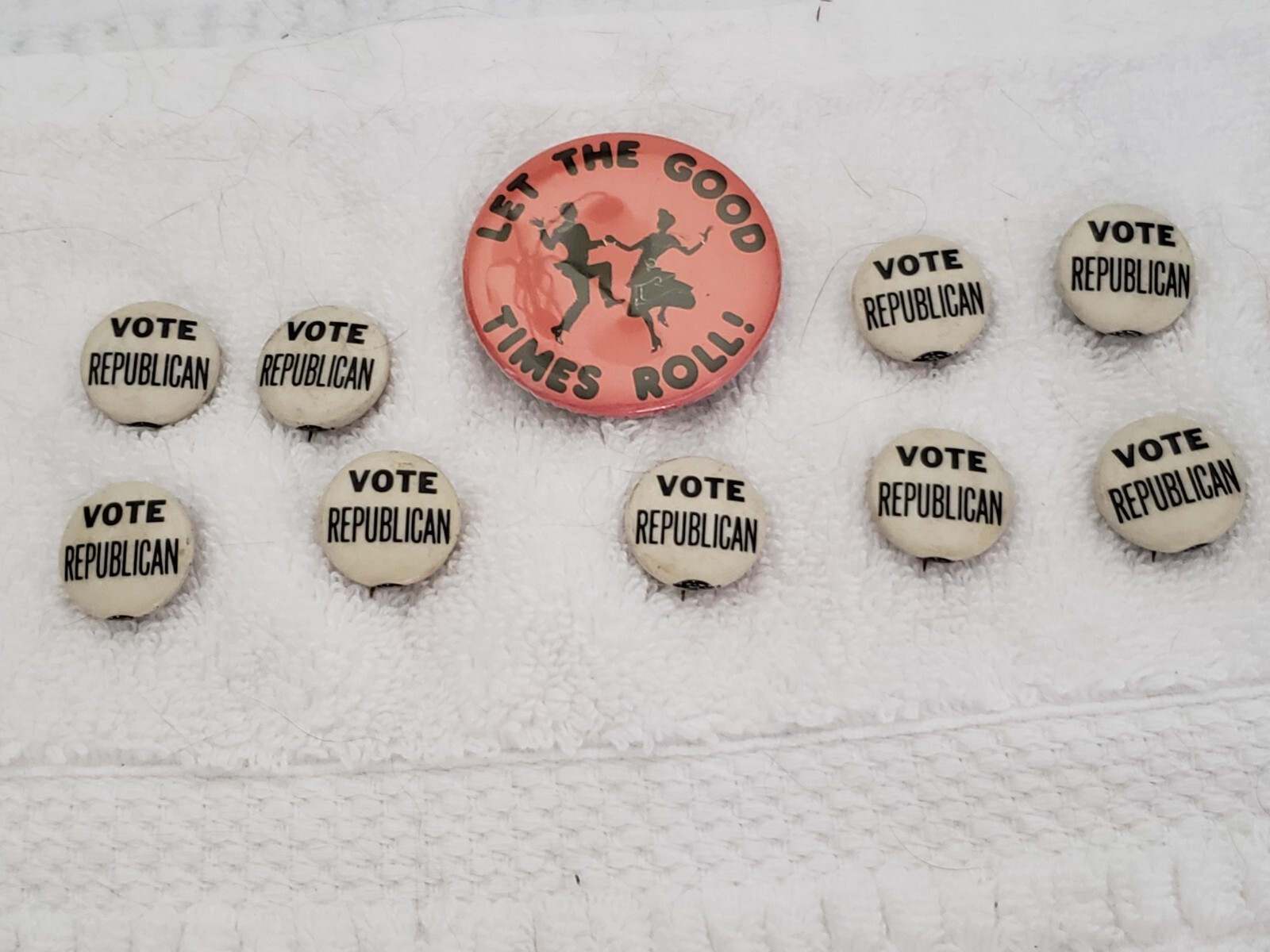 10 VINTAGE REPUBLICAN CAMPAIGN BUTTONS | eBay