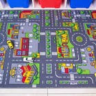 Children's Kids Rugs Town Road Map City Cars Toy Rug Play Village Mat ...