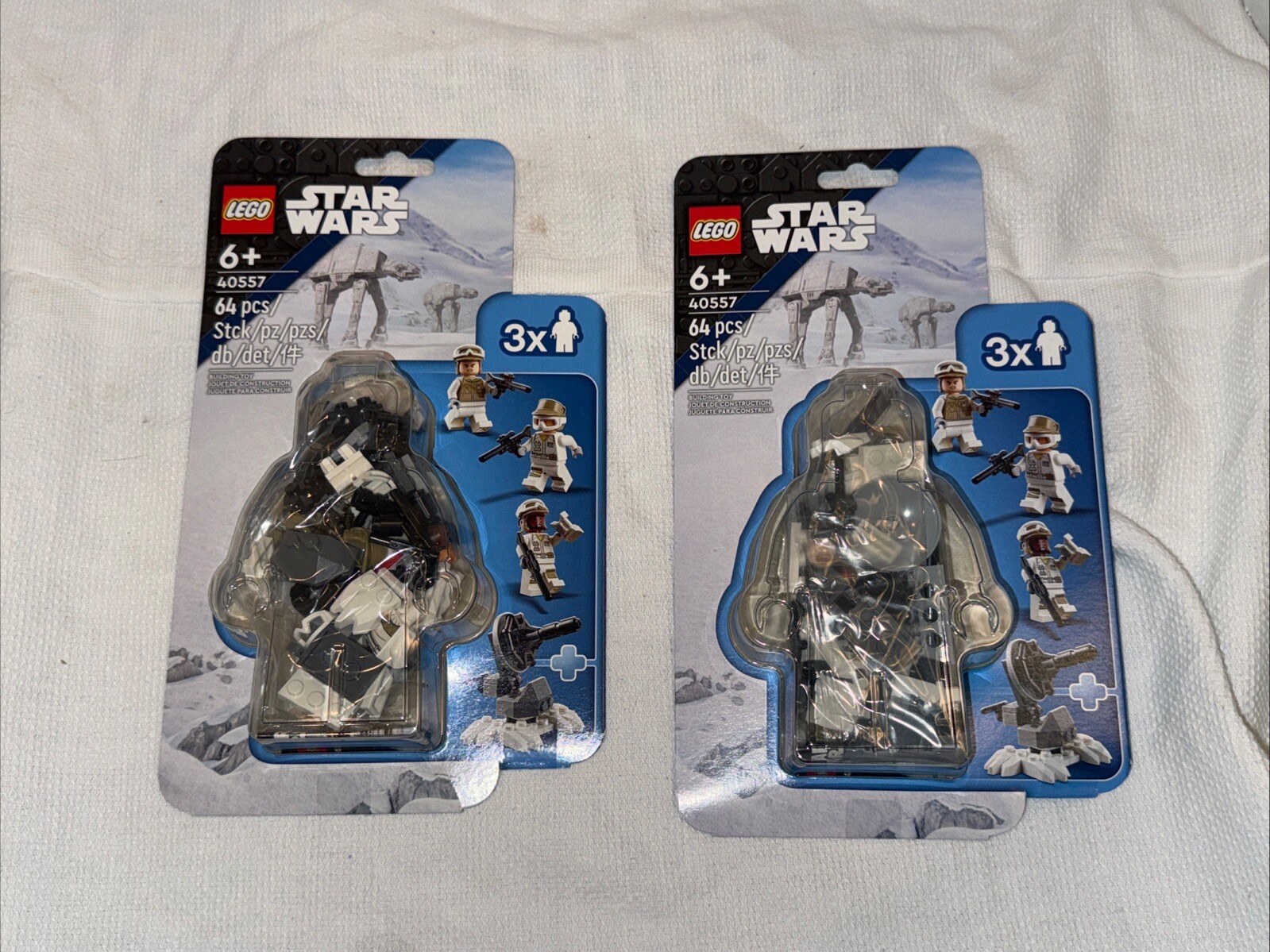 (2) Two LEGO Star Wars Defense of Hoth Sets 40557 Both Brand New and ...