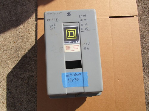 SQUARE D 30072-311-04 C ENCLOSURE . LR60905 . Type 1 Enclosure . EQ ...