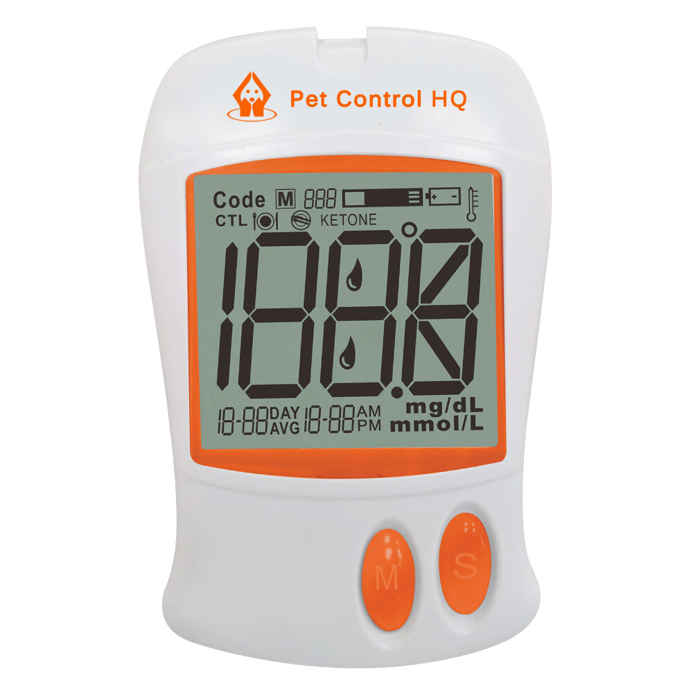 Blood glucose meter monitor dog cat glucometer dogs diabetes sugar ...