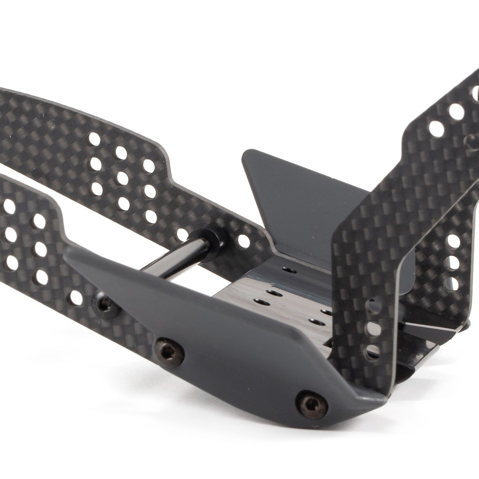 High Clearance V3 Carbon LCG Chassis Kit Fits Custom Build Comp Rigs RC ...