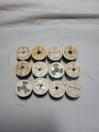 Vintage Coats Super Sheen With Silicone Thread Lot Of 12 | eBay