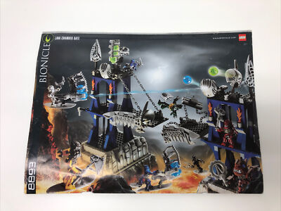 Lego Bionicles 8894 Lava Chamber Gate instruction Manual book only | eBay
