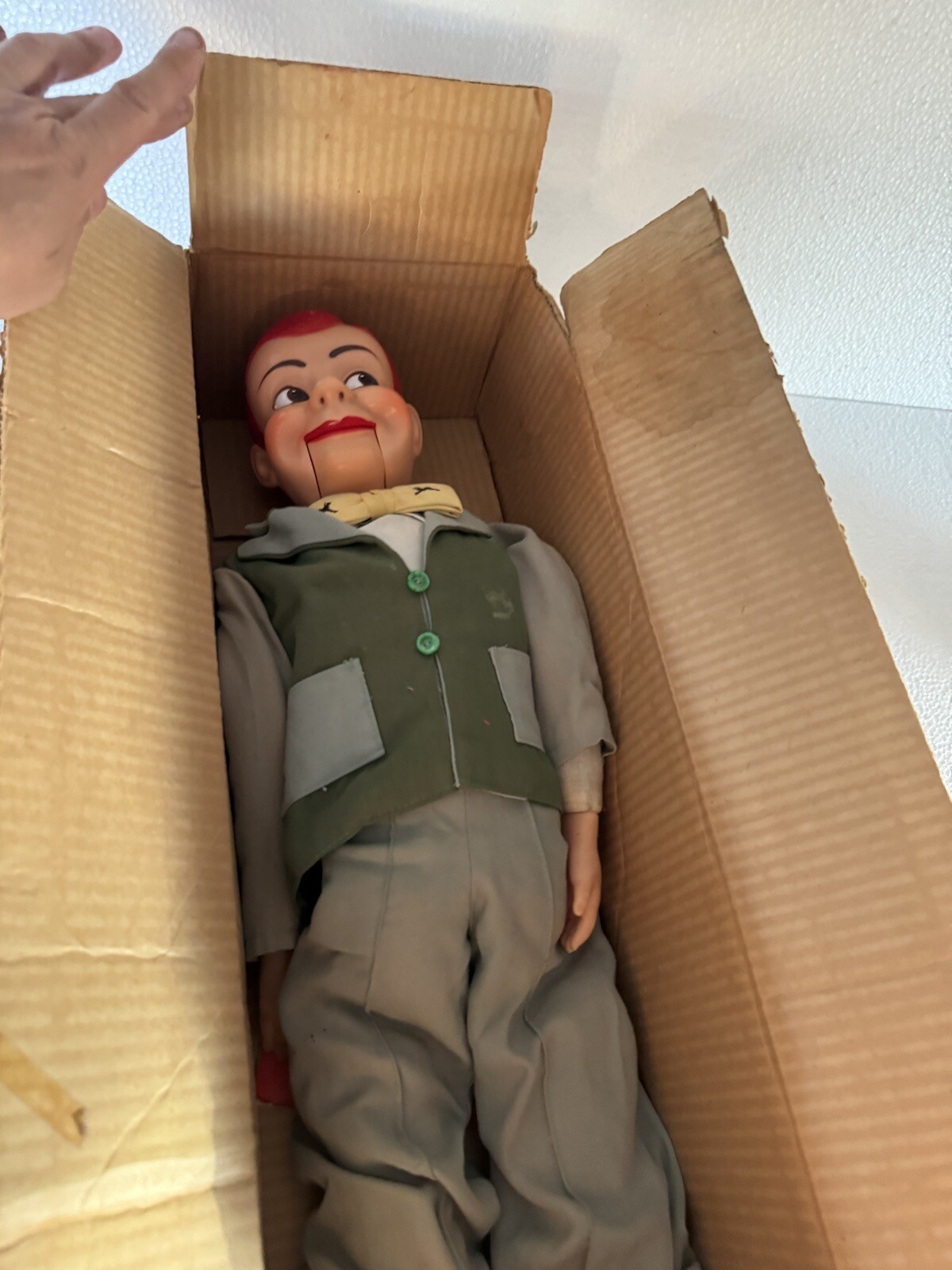 JERRY MAHONEY Ventriloquist Dummy Puppet Figure Doll Paul Winchell ...