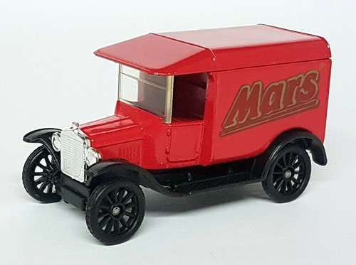 Matchbox 1/52 - 44 1921 Model T Ford - Mars Red Van China Diecast Model ...