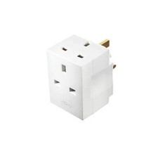 Double Plug Adaptor for sale | eBay UK