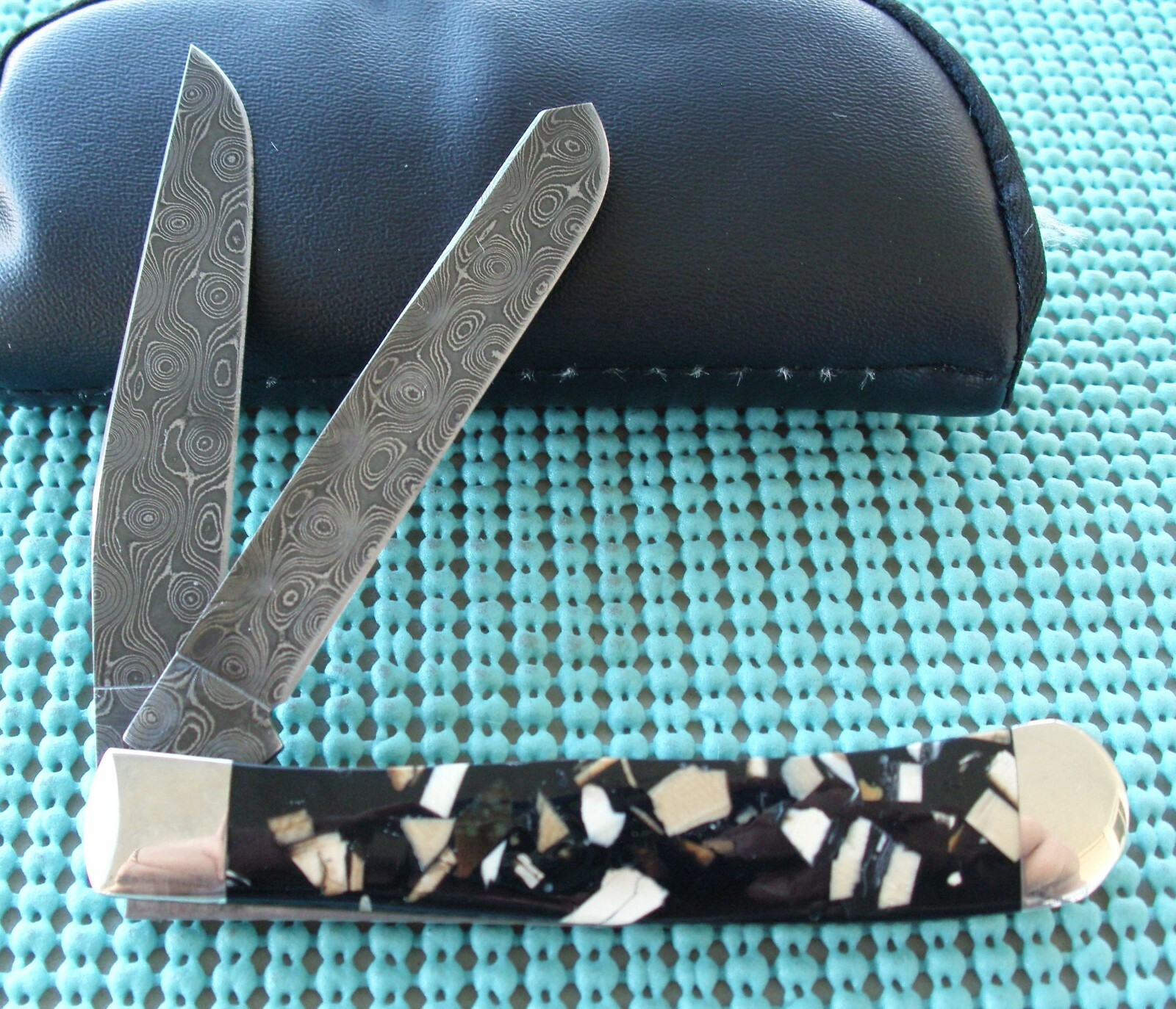 2018 CASE XX Damascus Trapper (9254 - composite handles) | eBay