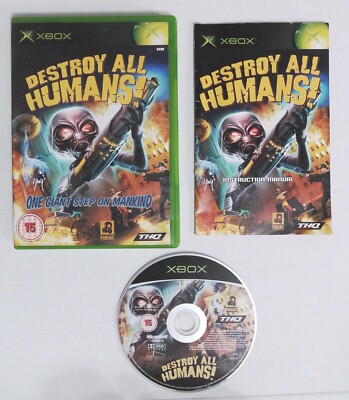 XBOX : DESTROY ALL HUMANS! - Completo, ITALIANO ! Comp. Xbox 360, One e ...